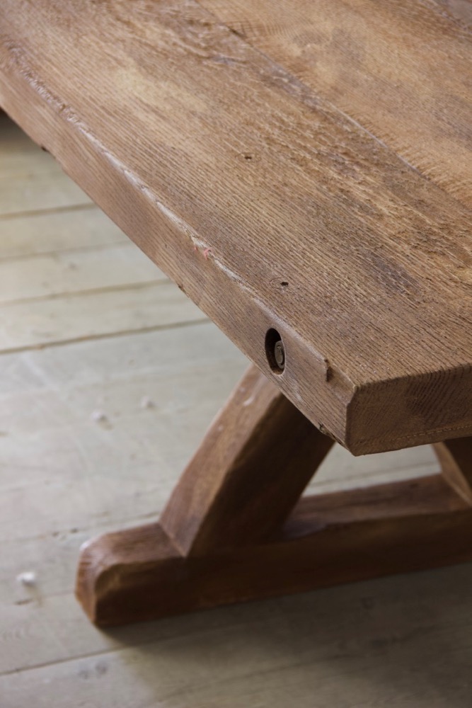 The Sawbuck Table